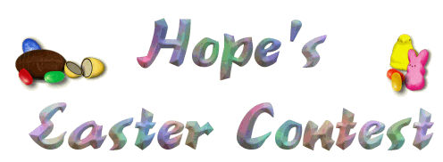 Hope's Easter Contest